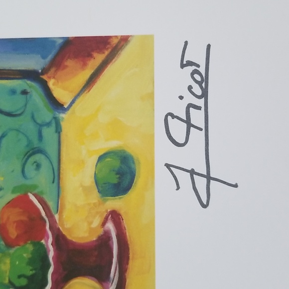 Art | Jeanclaude Picot La Fenetre Ouverte Lithograph | Poshmark